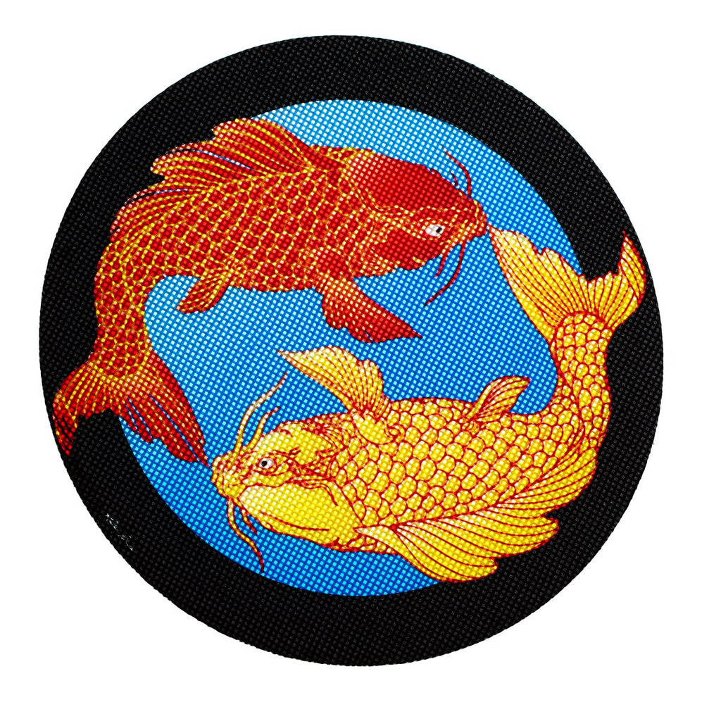 PUCKER ROLLIN BUDZ 8" Koi Fish Smoking Dab Mat – Pucker Vapes